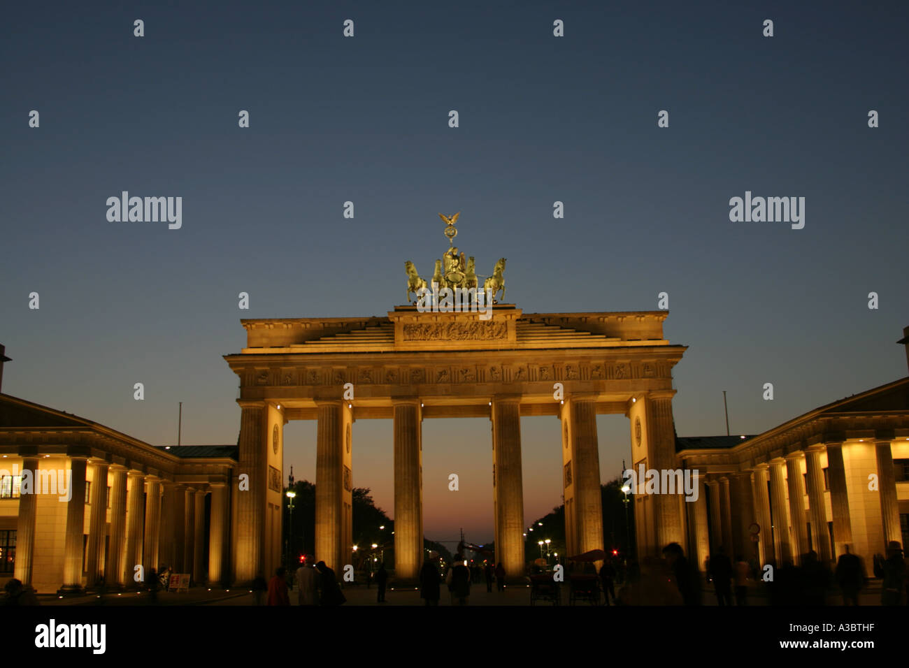 The Brandenburg Gate is probably the most well-known landmark in Berlin ...
