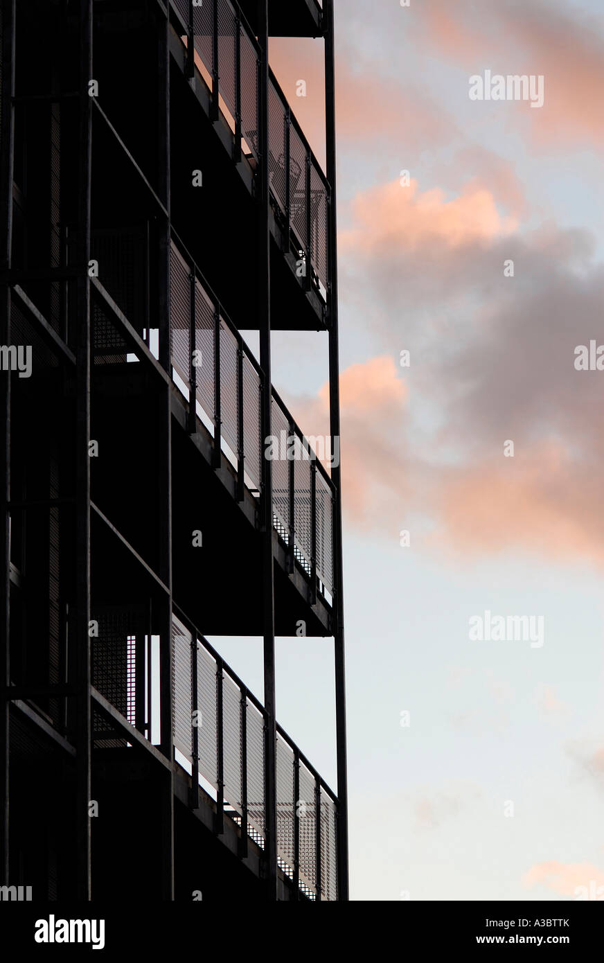apartment building balcony Stock Photo - Alamy