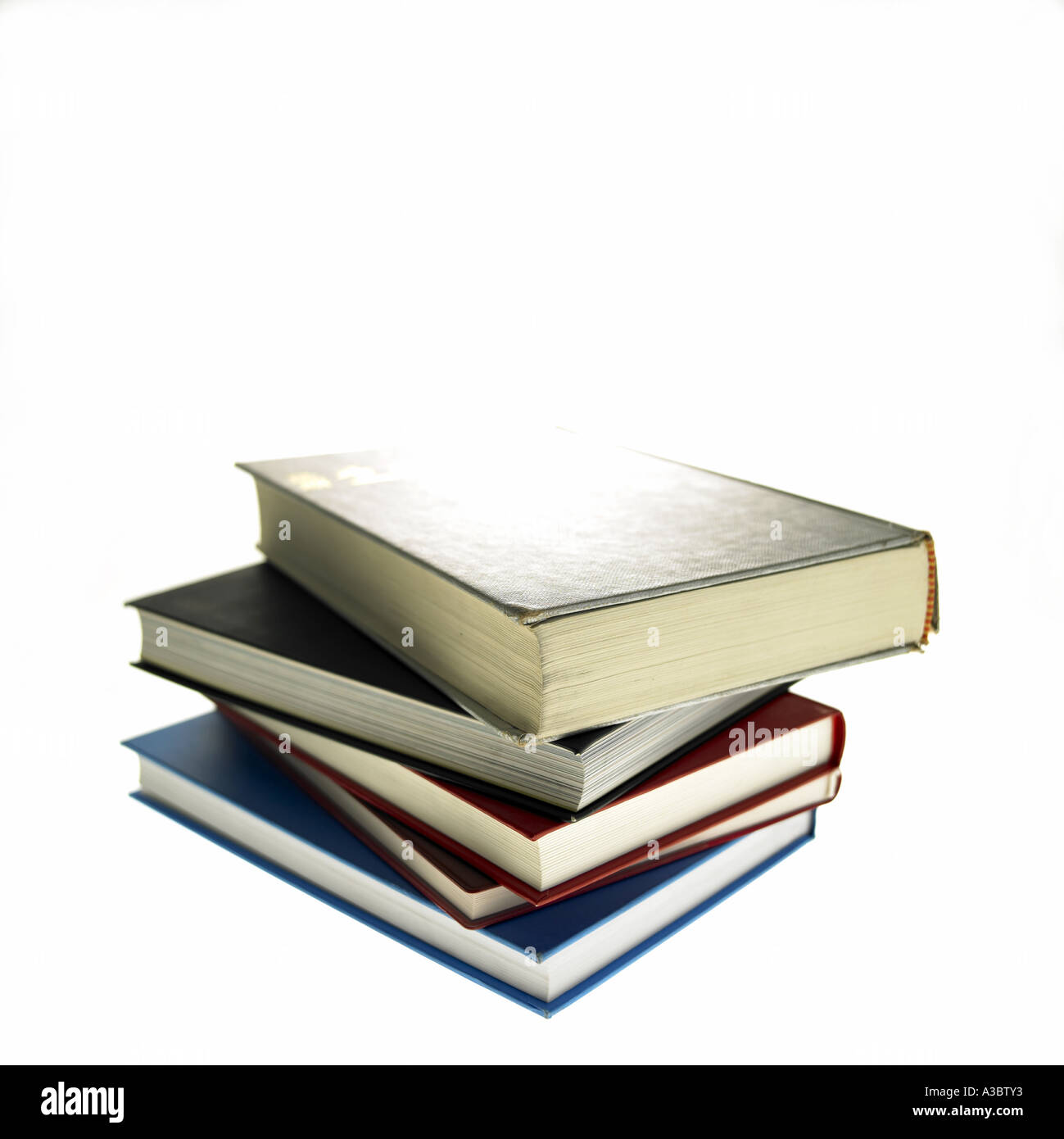 Five books Cut Out Stock Images & Pictures - Alamy