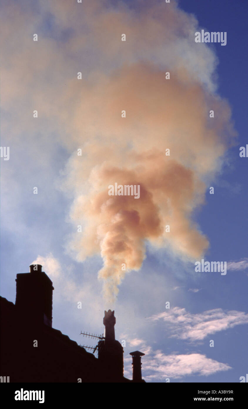 Domestic chimney hi-res stock photography and images - Alamy