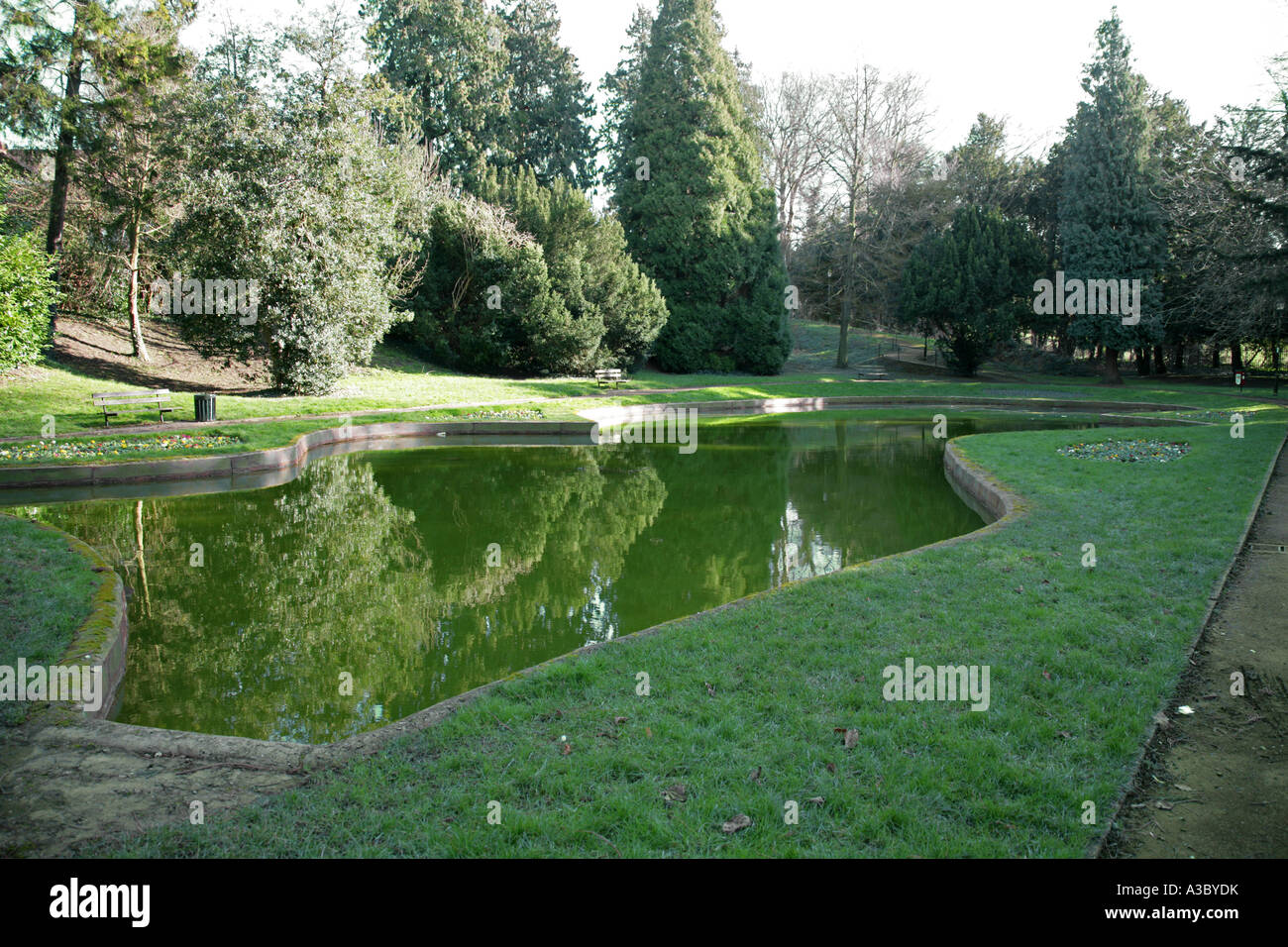 Tring Memorial Gardens, Hertfordshire, UK Stock Photo - Alamy