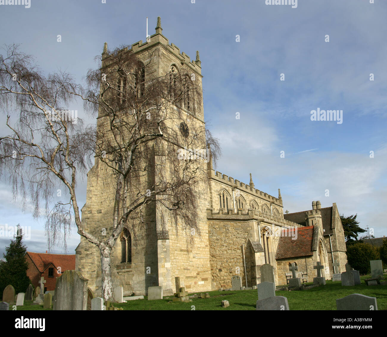 S S Peter and Paul Parish Church, Wingrave, Buckinghamshire, UK Stock ...