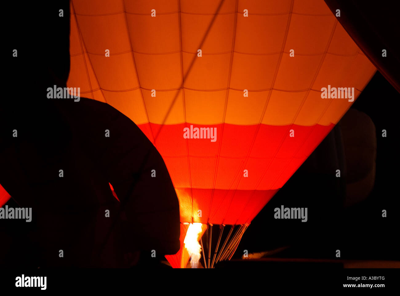 Albuquerque International Balloon Fiesta - Balloon Glow Stock Photo - Alamy