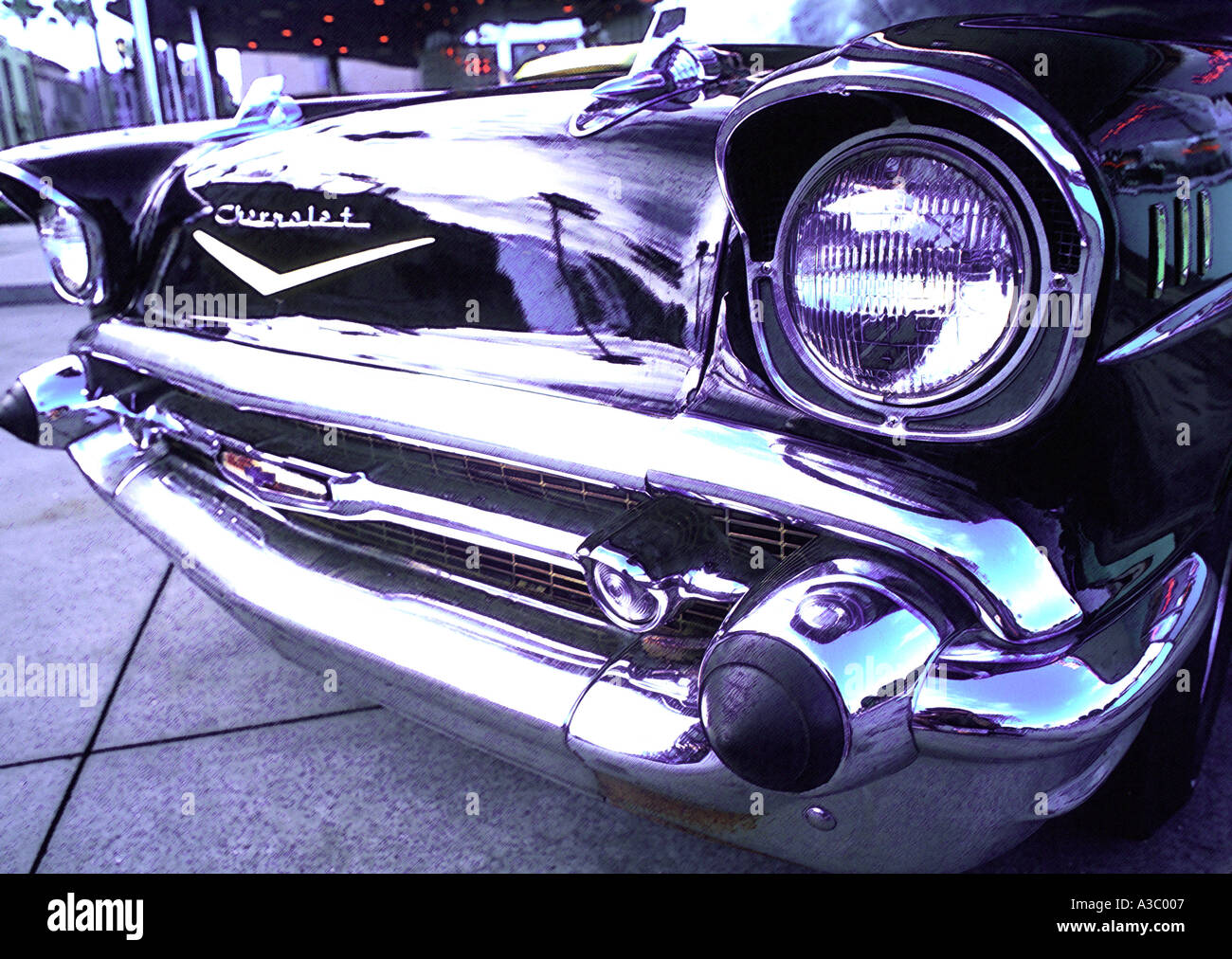 Classic car 57 Chevy Stock Photo - Alamy