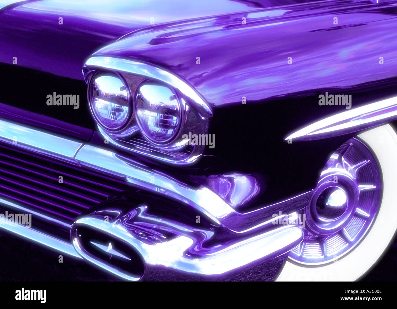 Classic car 1958 Chevrolet Stock Photo - Alamy