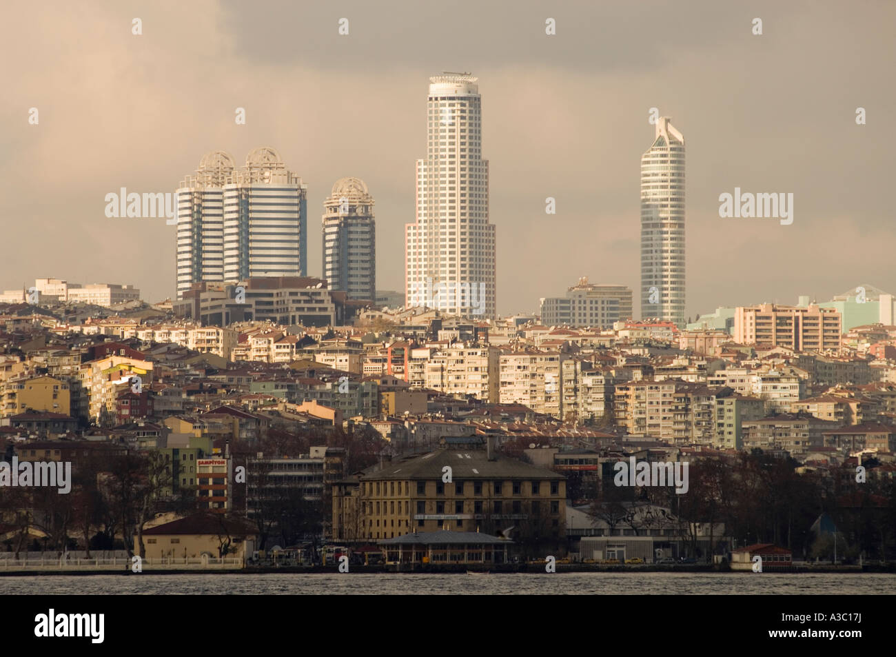 Istanbul, Turkey. Modern skyline Stock Photo - Alamy