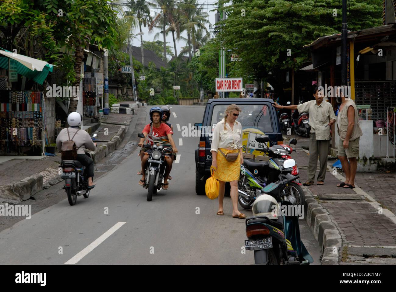 LEGIAN NEAR KUTA. Island of Bali in Indonesia Southeast Asia 2006 Stock ...