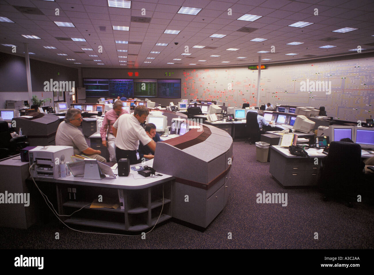 Power grid control room hi-res stock photography and images - Alamy