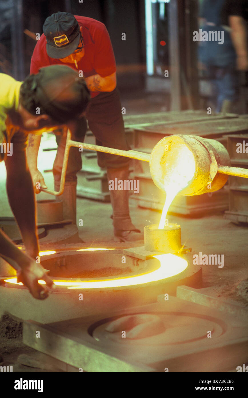 Melted steel hi-res stock photography and images - Alamy