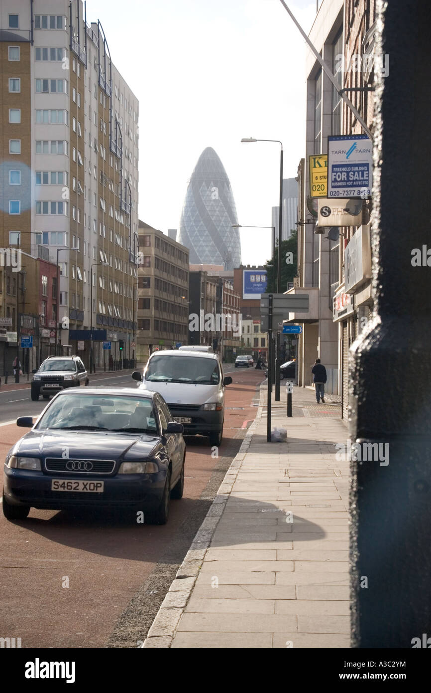 Whitechapel E1 London commercial road Stock Photo - Alamy