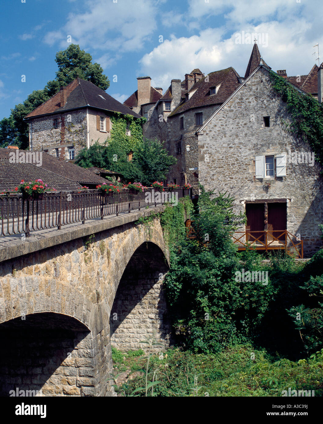 Carennac, Quercy, France Stock Photo - Alamy