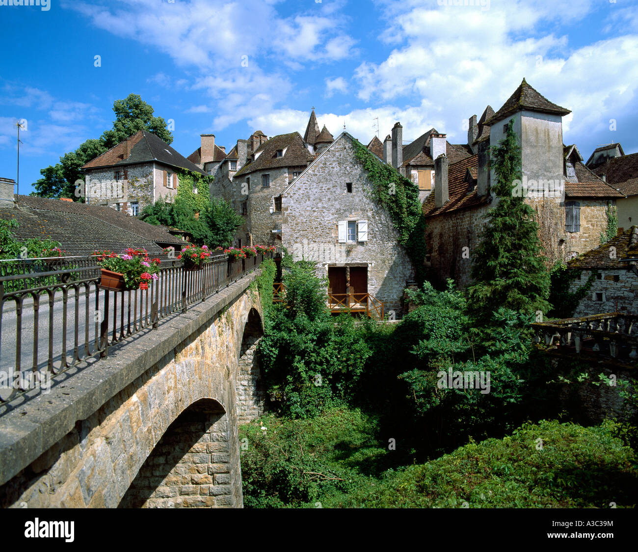 Carennac, Quercy, France Stock Photo - Alamy