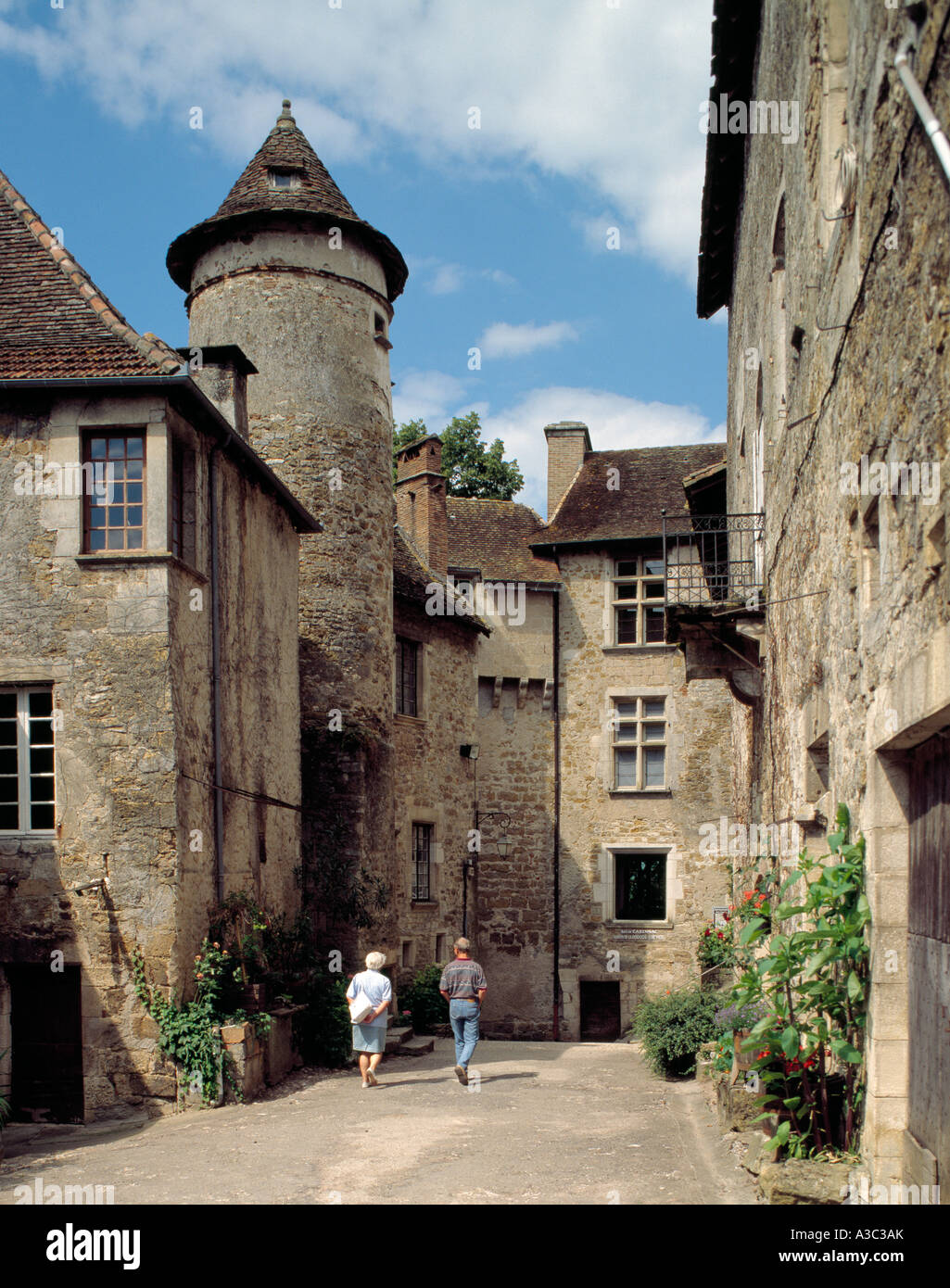 Carennac, Valley of the Dordogne, Quercy, France Stock Photo - Alamy
