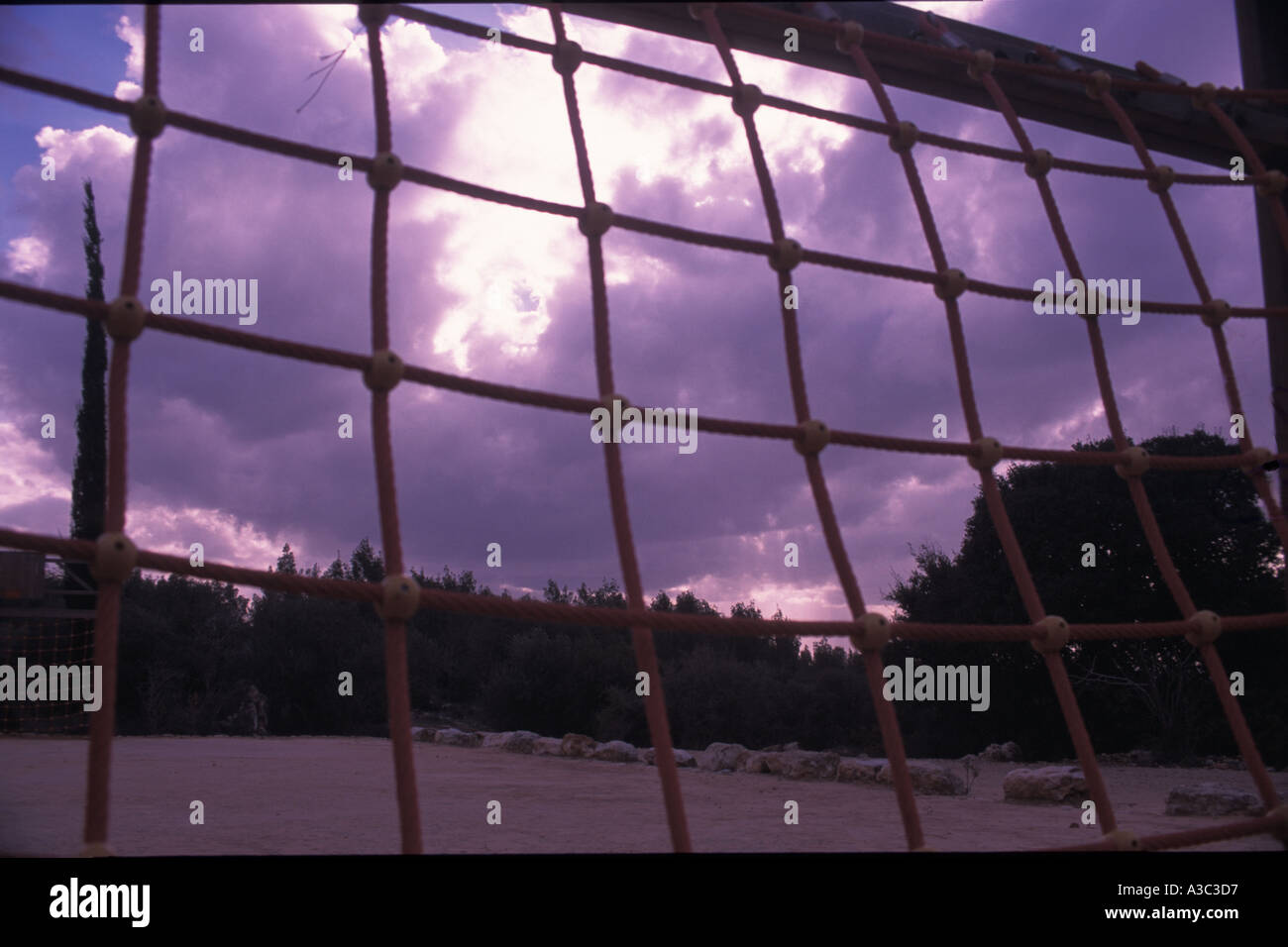 Cloud football goal net hi-res stock photography and images - Alamy