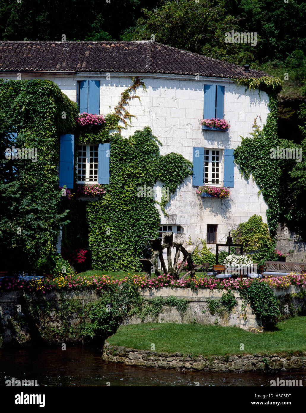 Brantome Mill, Brantome, France Stock Photo - Alamy