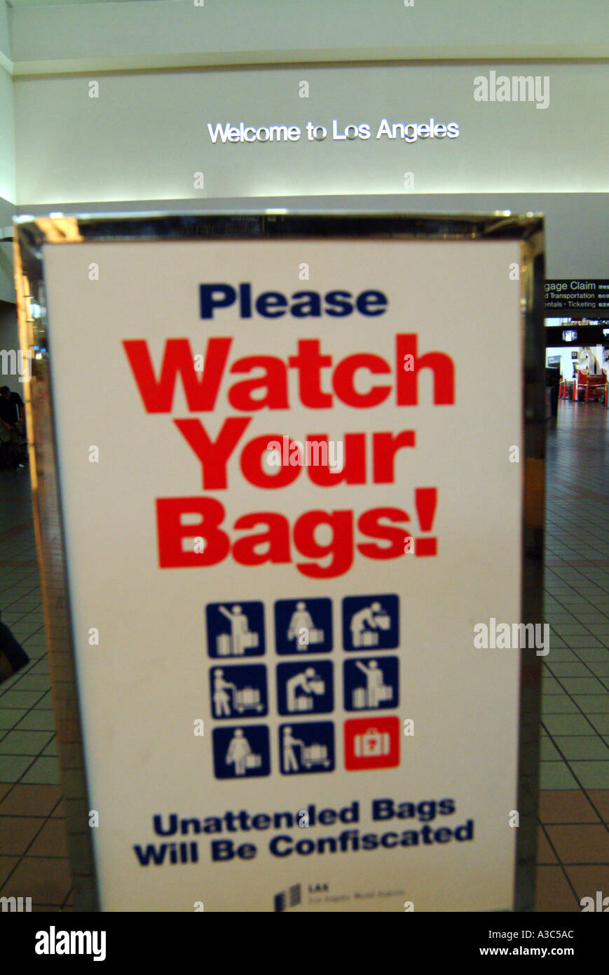 Security lax airport hi-res stock photography and images - Alamy