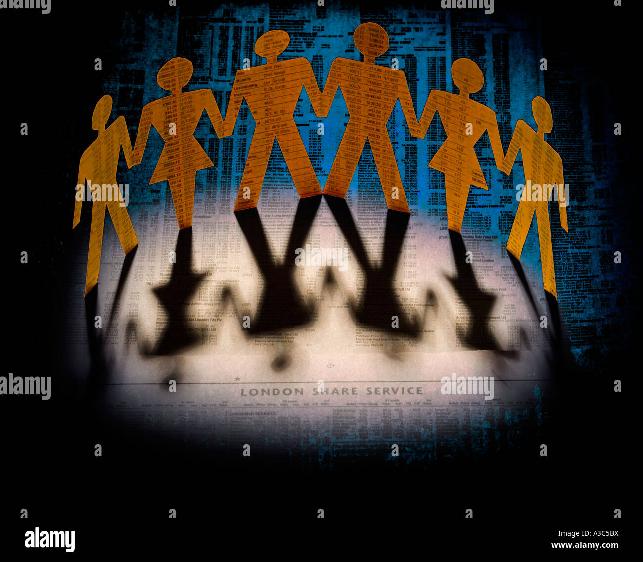 Male female paper cut outs hi-res stock photography and images - Alamy