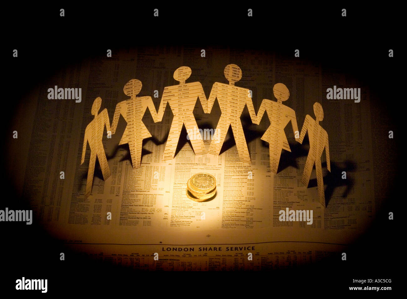 Male female paper cut outs hi-res stock photography and images - Alamy