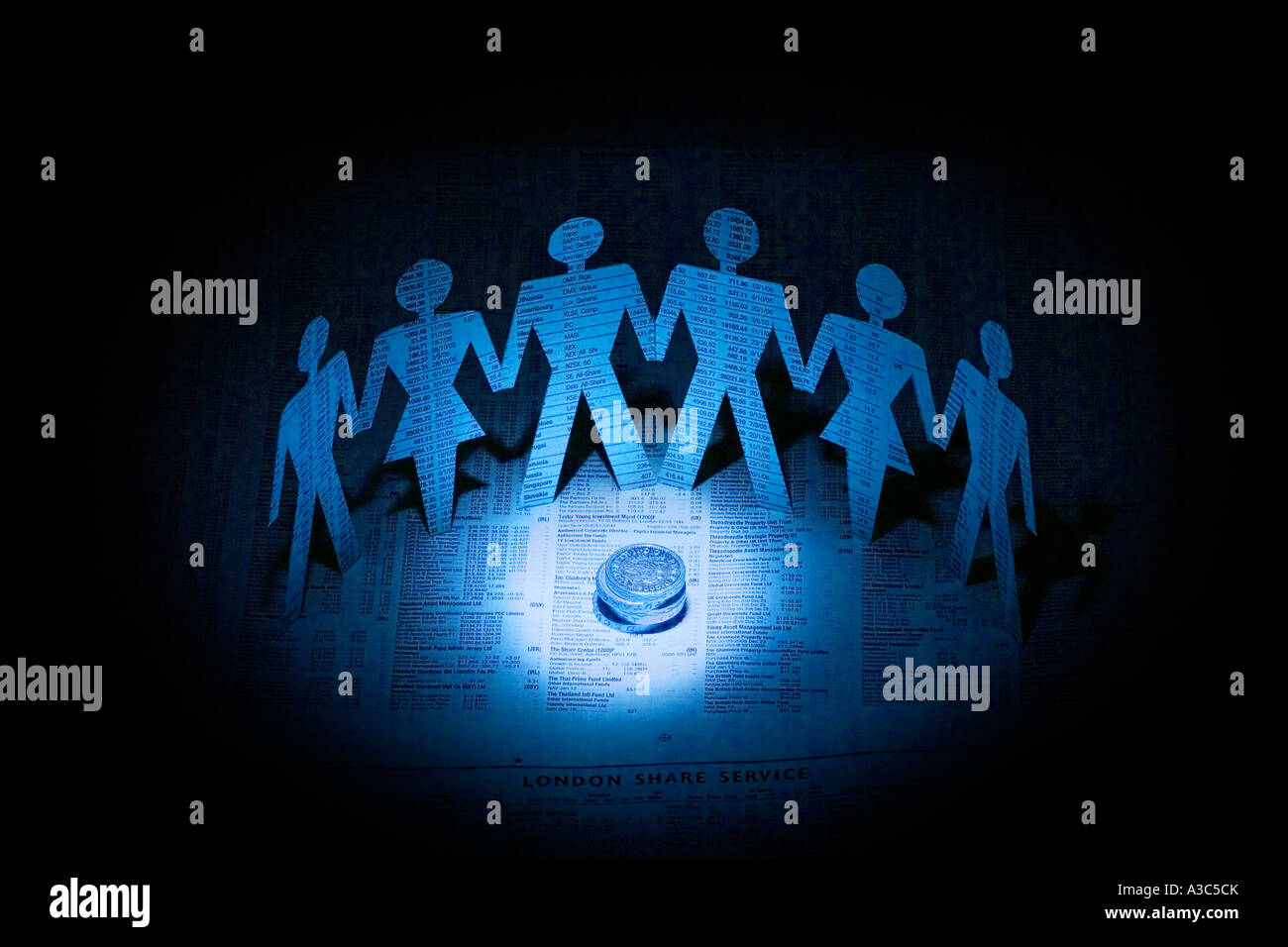 Male female paper cut outs hi-res stock photography and images - Alamy