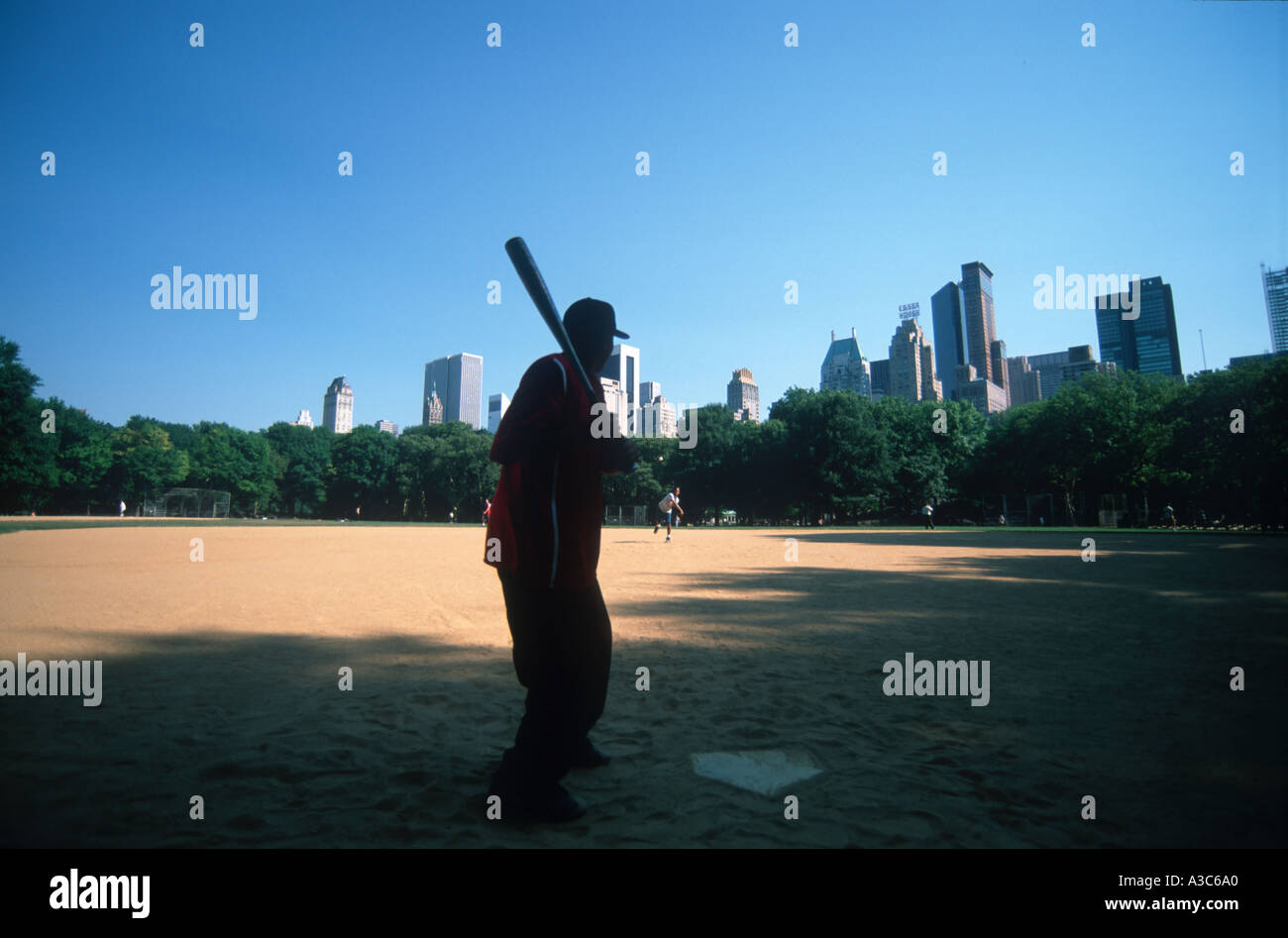 Baseball field central park new hi-res stock photography and images - Alamy