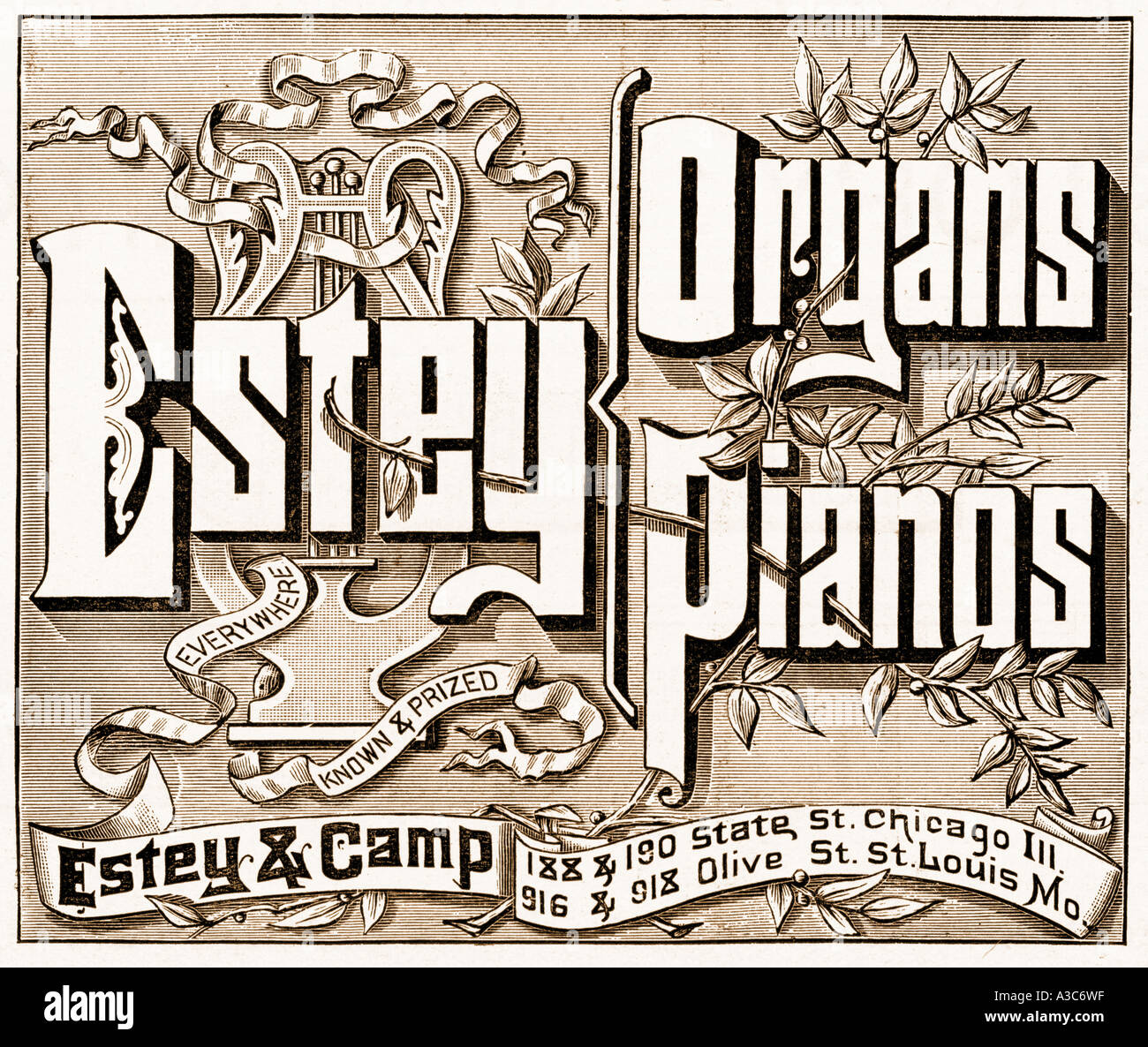 Estey organs hi-res stock photography and images - Alamy