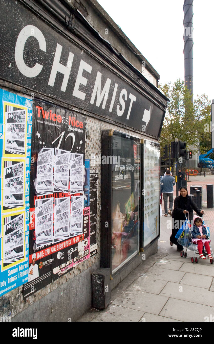 The busy, vibrant and colourful Whitechapel market in Tower Hamlets ...
