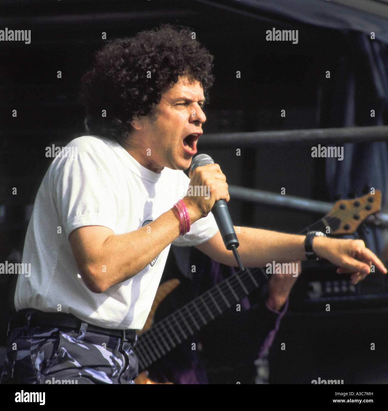 Leo Sayer in concert Stock Photo - Alamy