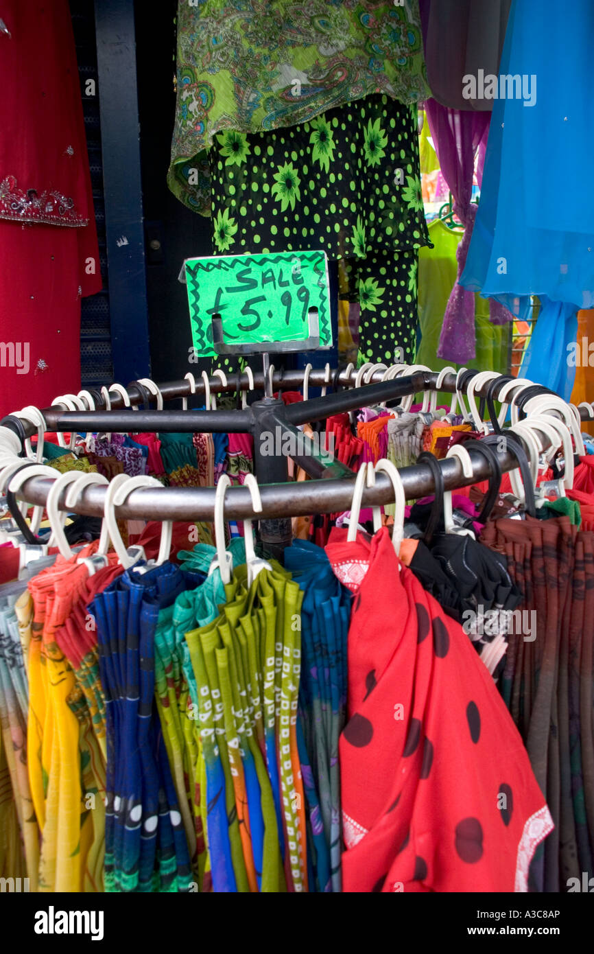 The busy, vibrant and colourful Whitechapel market in Tower Hamlets ...