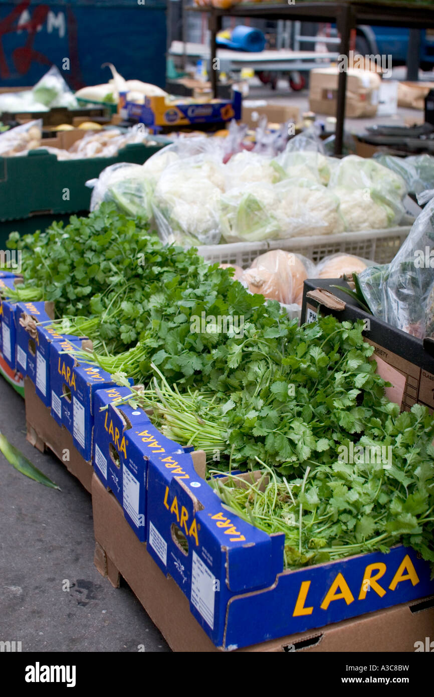 The busy, vibrant and colourful Whitechapel market in Tower Hamlets ...