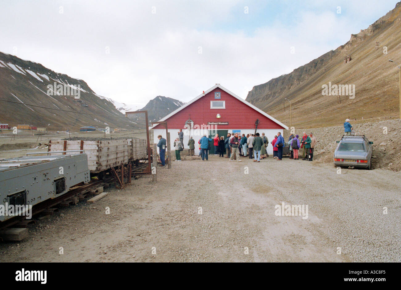 Svalbard museum Longyearbyen Spitzbergen Arctic Stock Photo - Alamy
