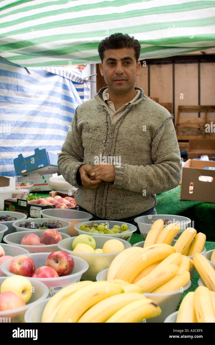The busy, vibrant and colourful Whitechapel market in Tower Hamlets ...