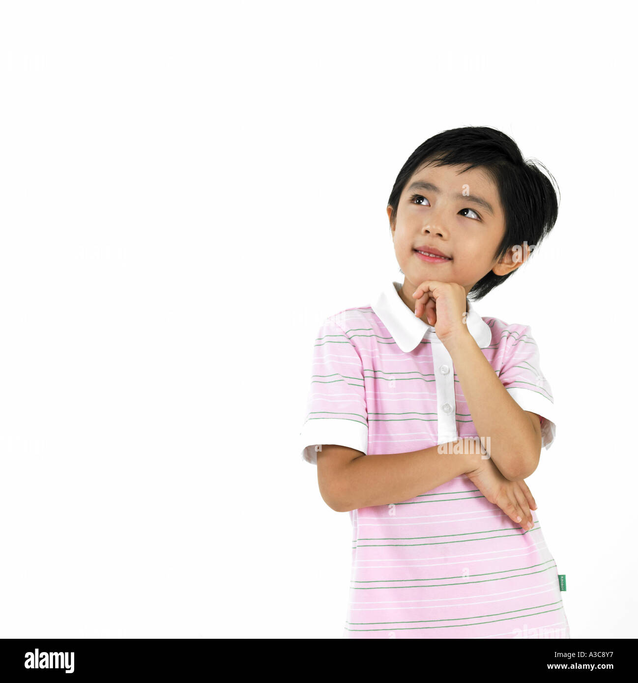 Child thinking Cut Out Stock Images & Pictures - Alamy