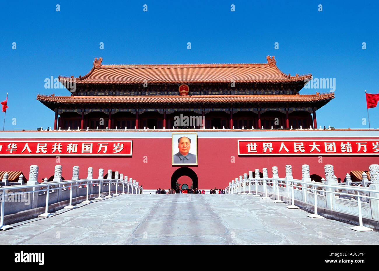 Tiananmen Gate Tiananmen Square Beijing China Stock Photo - Alamy