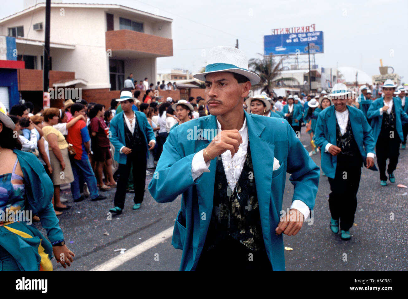 Carnival parade in Veracruz Mexico Stock Photo - Alamy