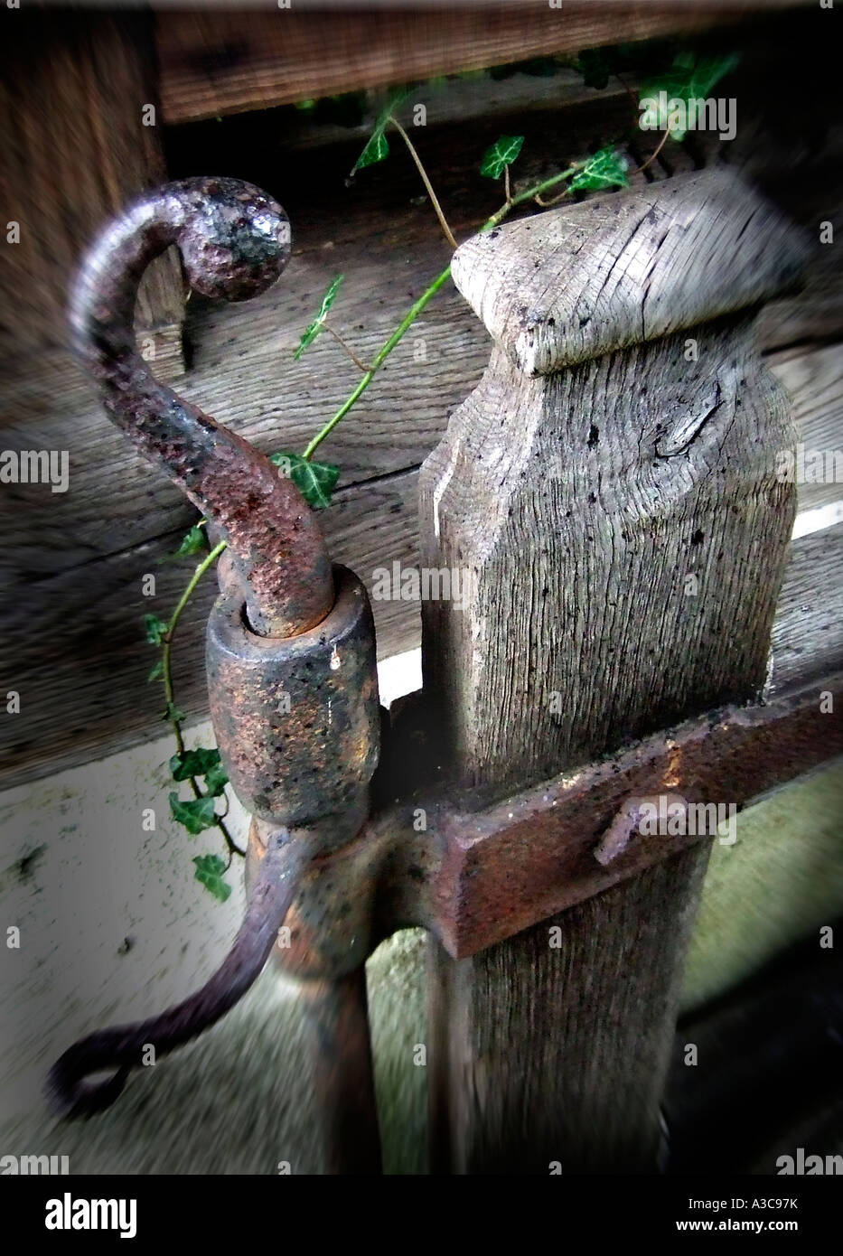 old church gate Stock Photo - Alamy