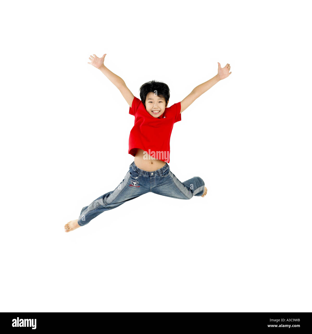 Boy motion Cut Out Stock Images & Pictures - Alamy