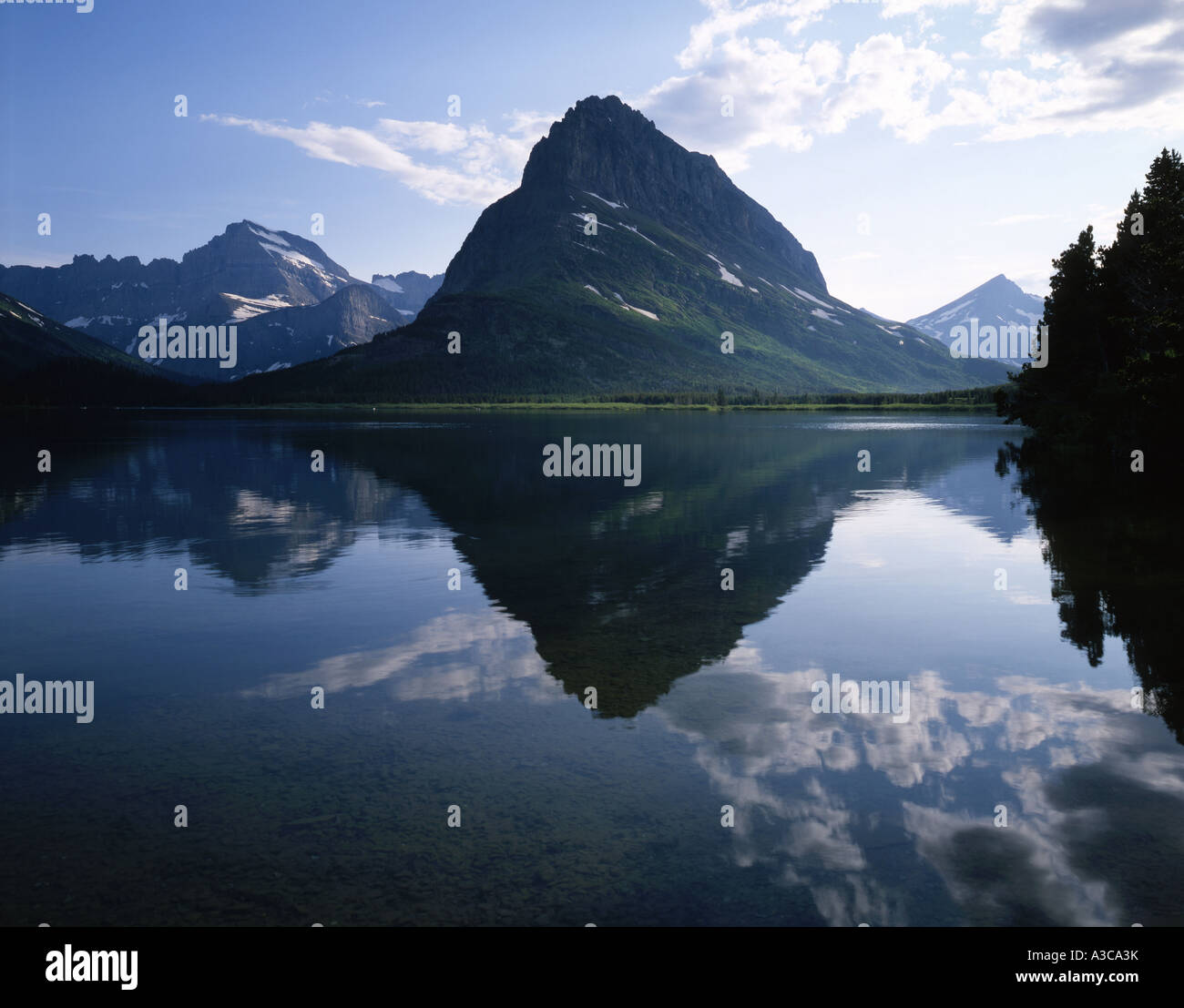 Swift Current Lake, Glacier National Park , Montana Stock Photo - Alamy