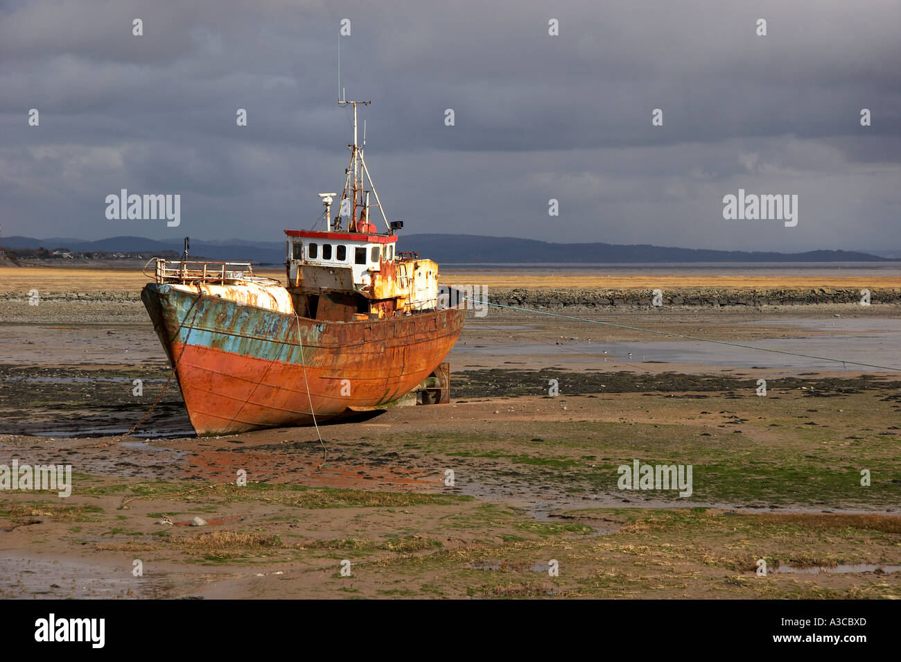 Morecambe Bay, Cumbria England Stock Photo - Alamy