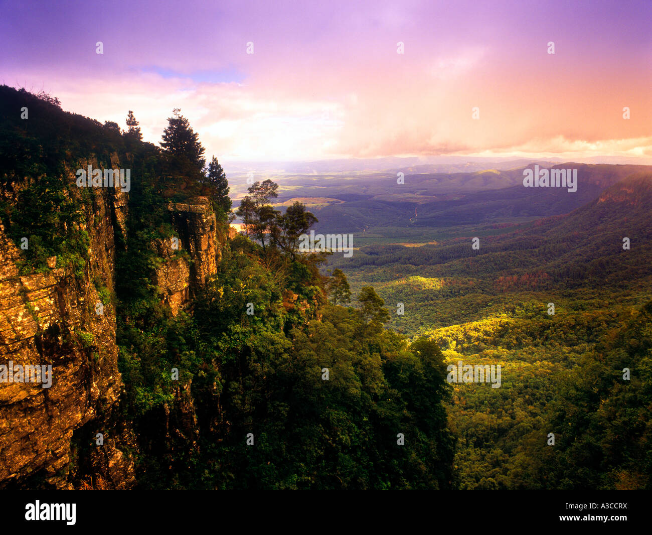 god's window drakensberg mountains hazyview south africa Stock Photo ...