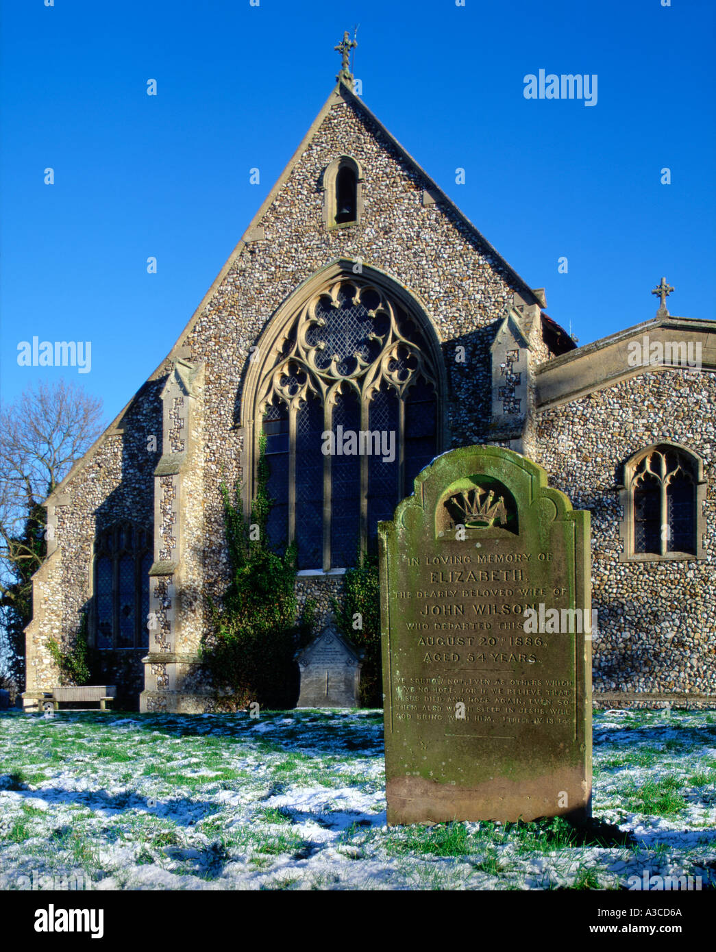 All Saints Church Weasenham Norfolk England Stock Photo - Alamy