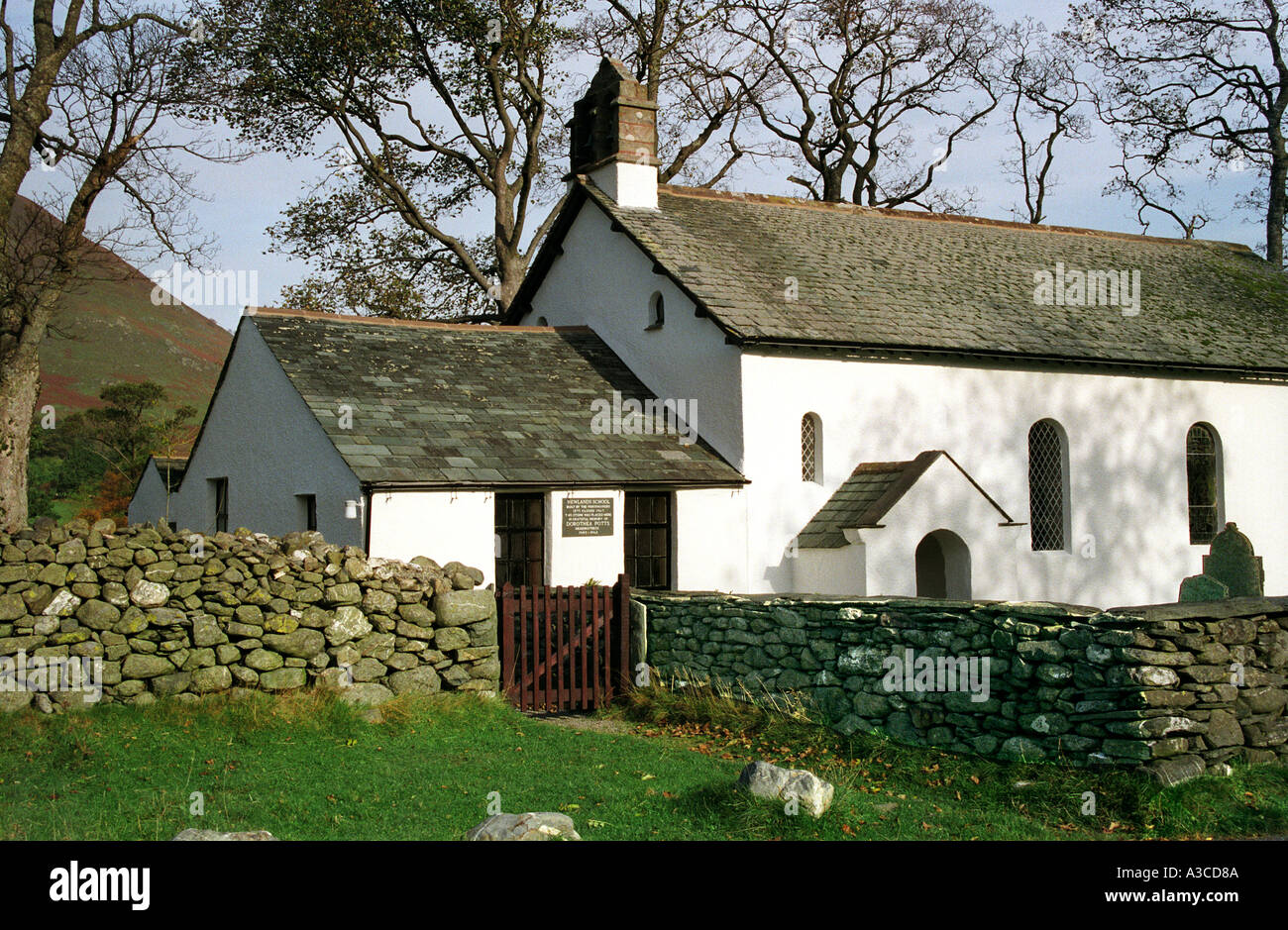 Newlands church lake district hi-res stock photography and images - Alamy