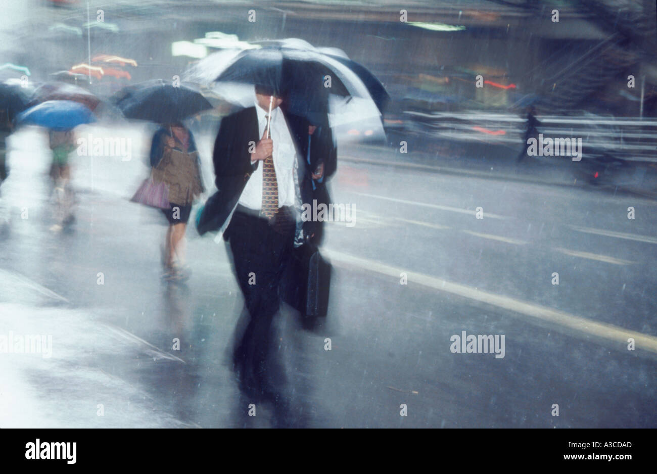 Rain storm london hi-res stock photography and images - Alamy