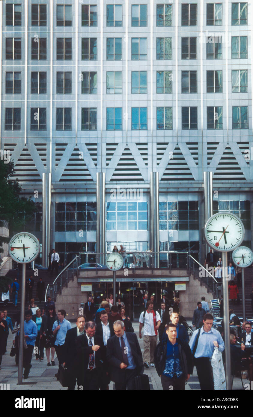 Office Workers Going Home Stock Photo - Alamy