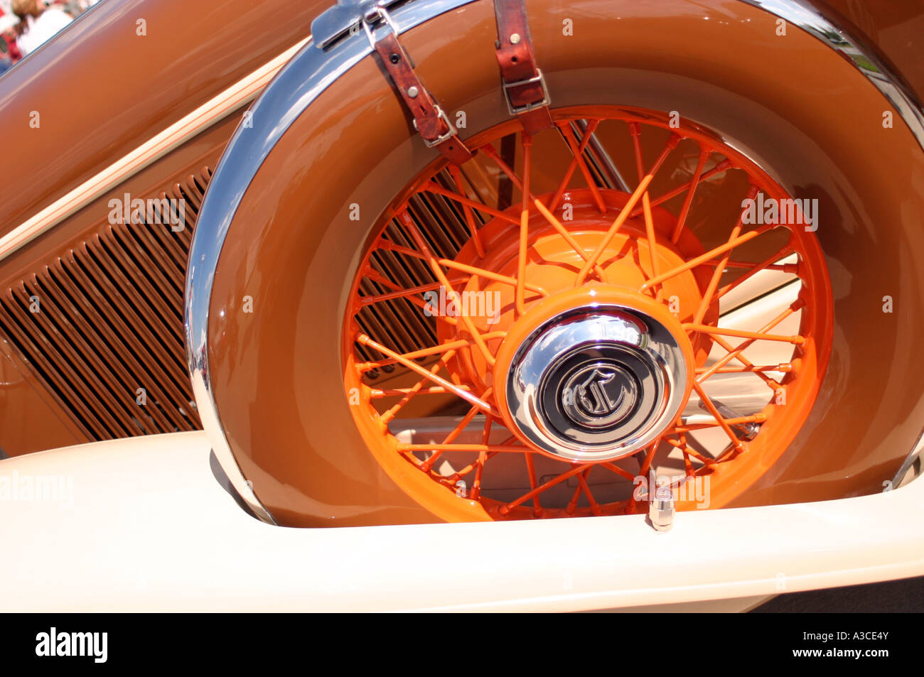 American Chrome and Classic Cars Stock Photo - Alamy
