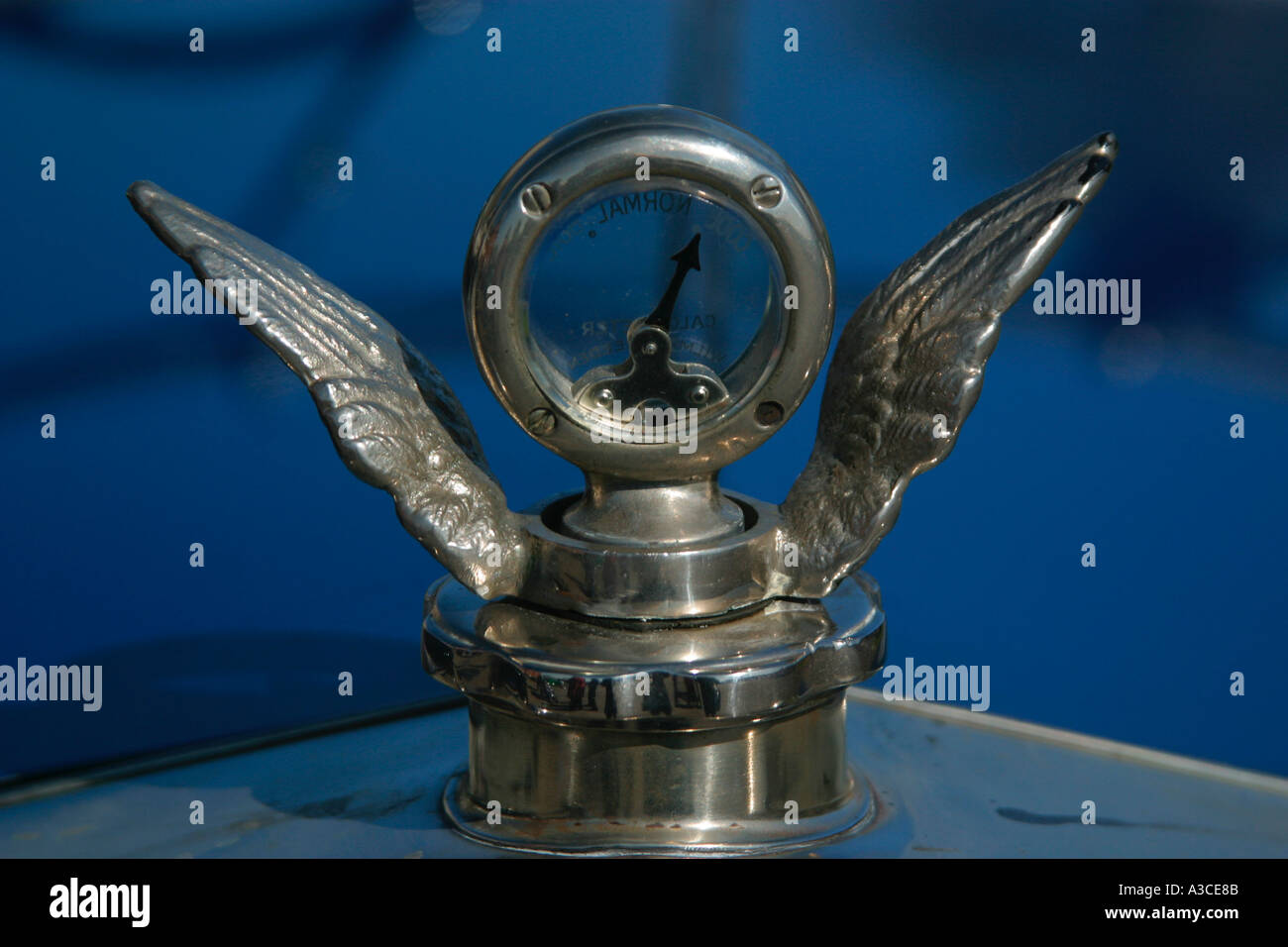 Radiator cap on a Classic MG Stock Photo - Alamy