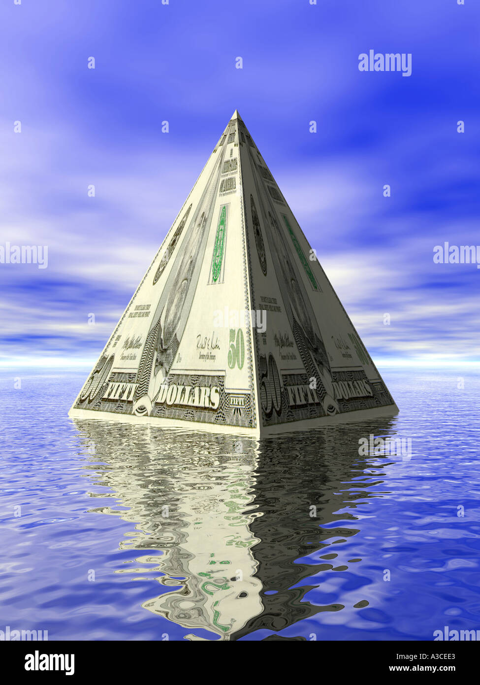 Floating pyramid hi-res stock photography and images - Alamy