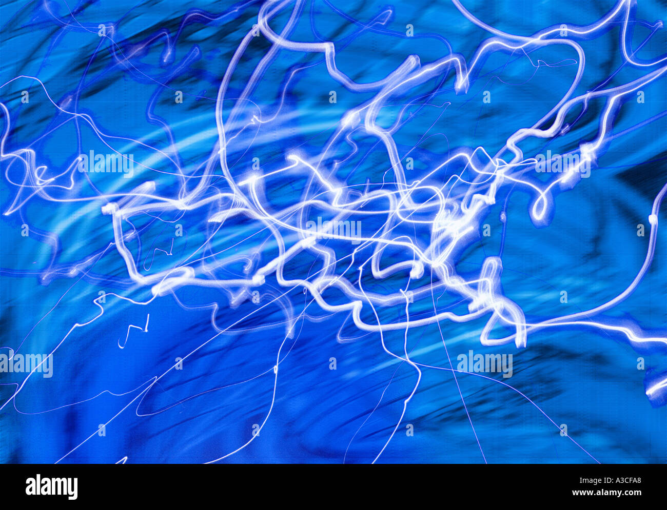 Blue discharge hi-res stock photography and images - Alamy