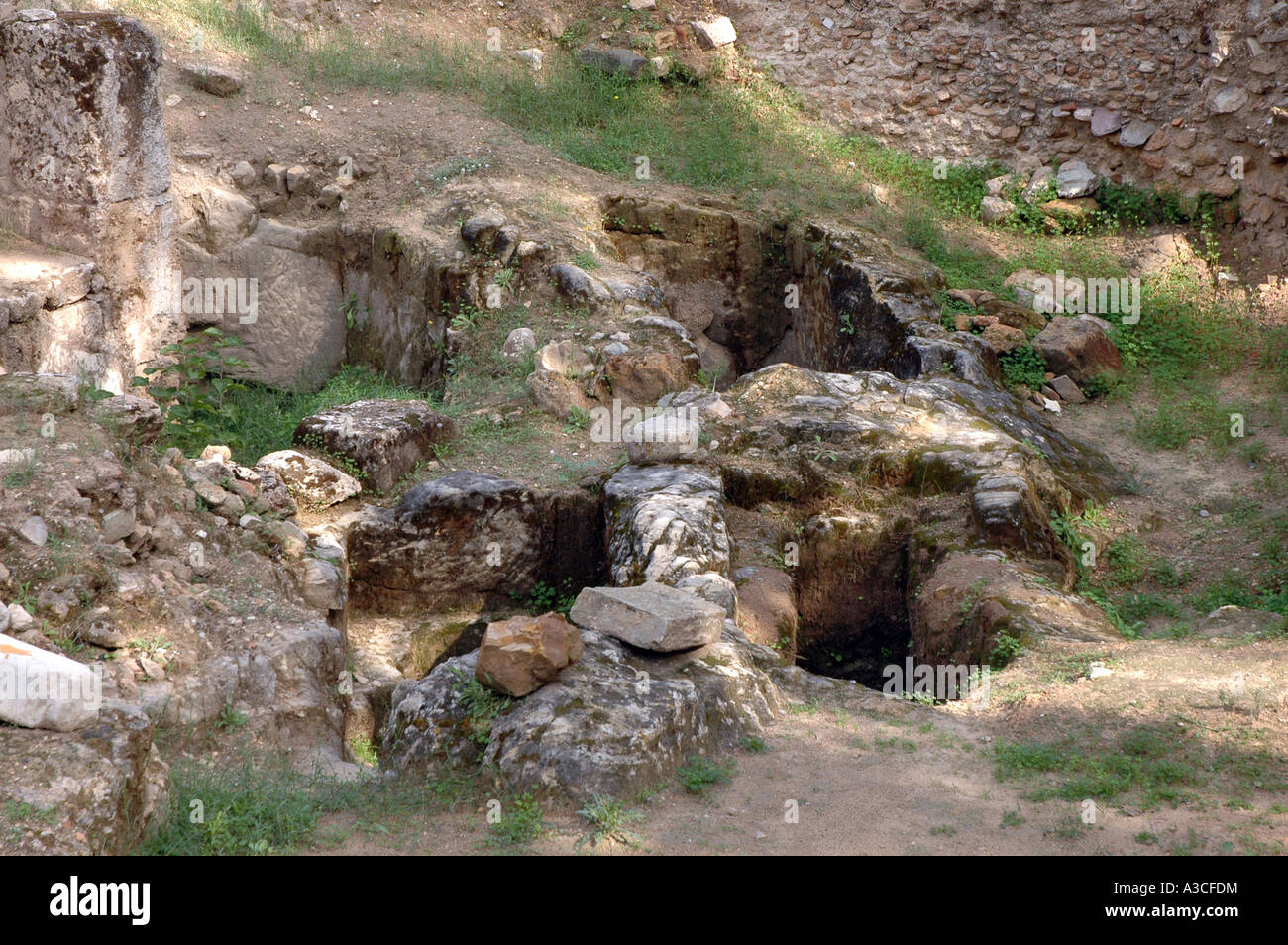 Remains ancient site carthage tunisia hi-res stock photography and ...