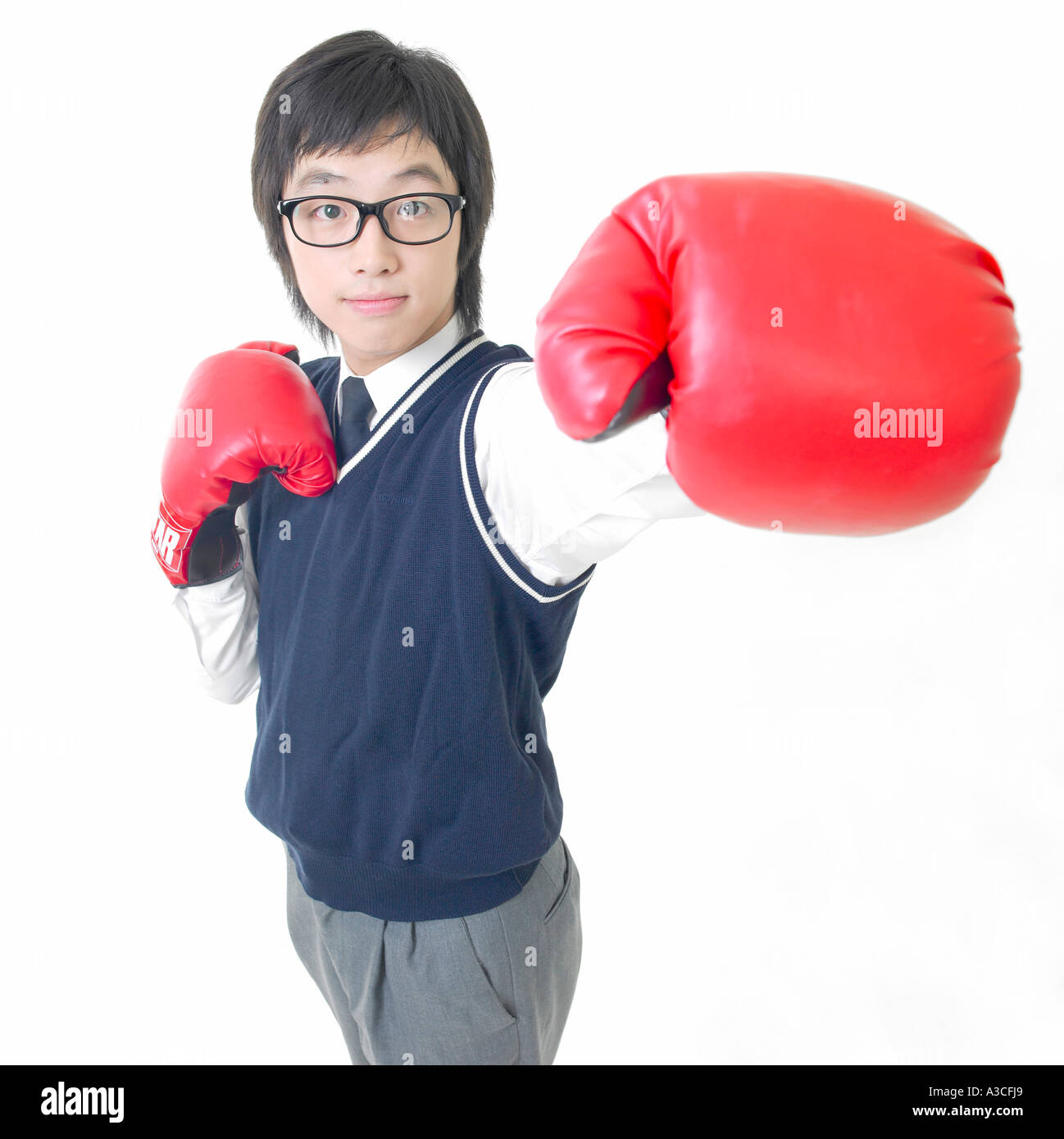 Schoolboy boxing hi-res stock photography and images - Alamy