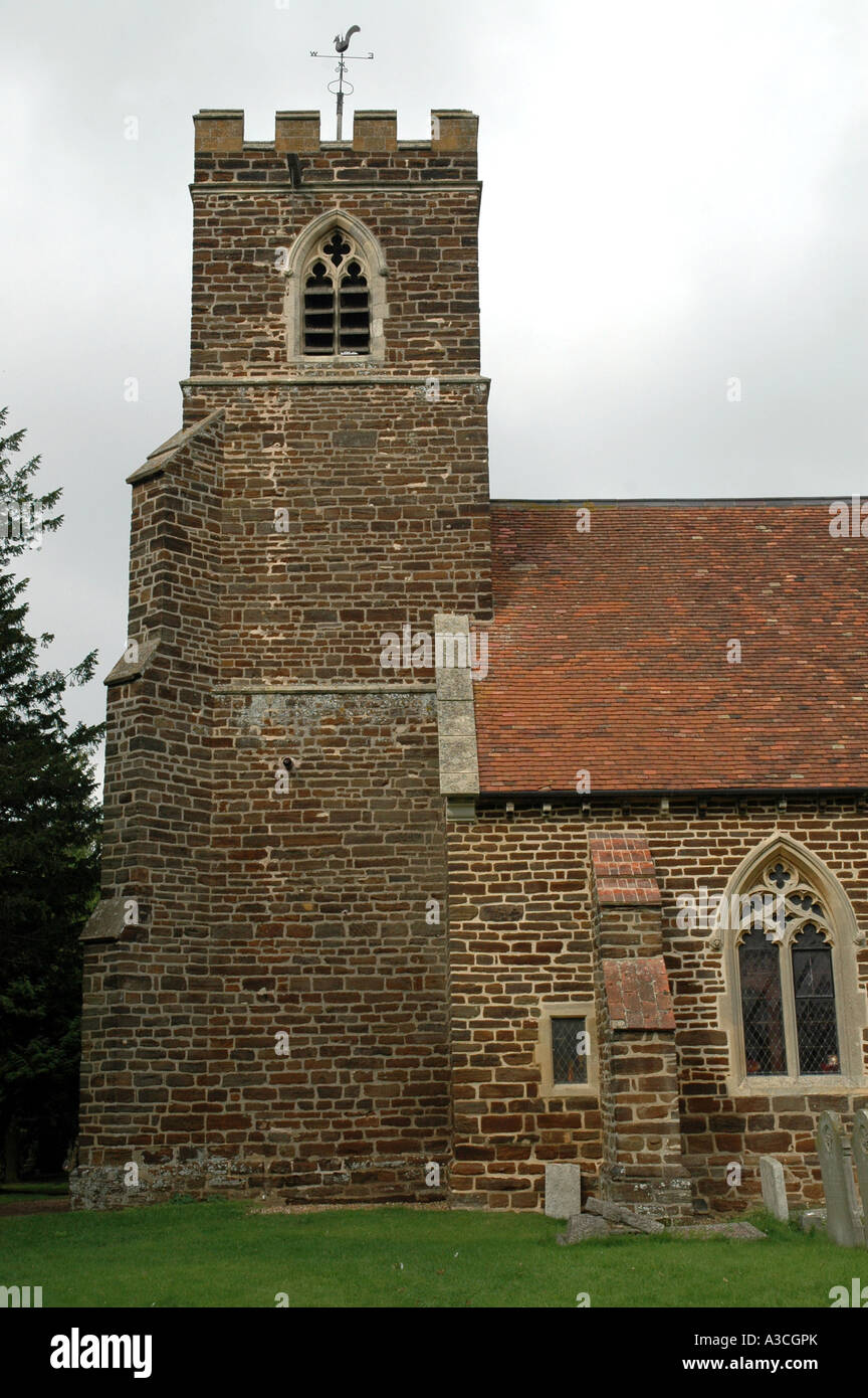 St. James the Apostle old church and cemetery in Pulloxhill Stock Photo ...